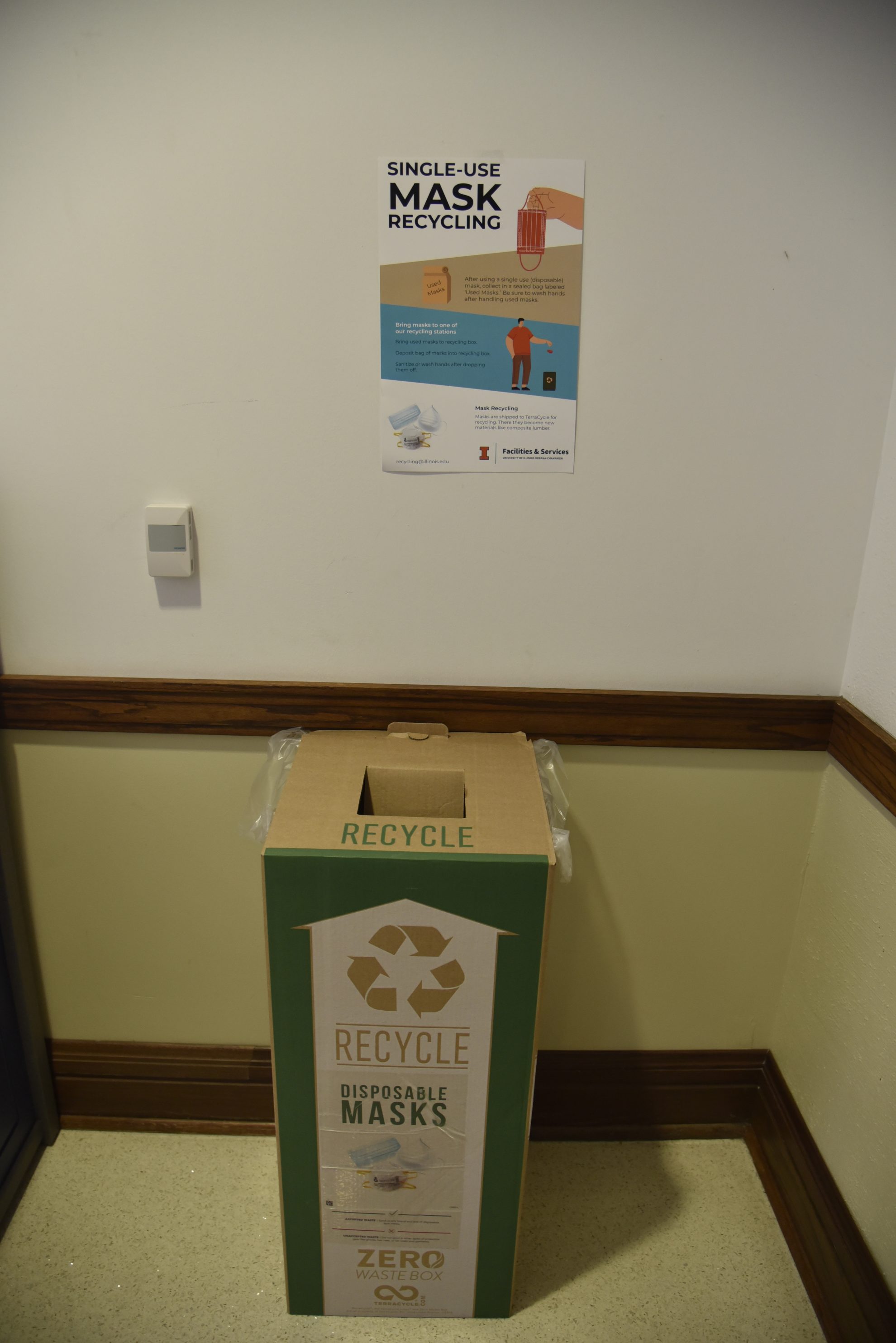 Facilities & Services collaborated with TerraCycle to recycle ...